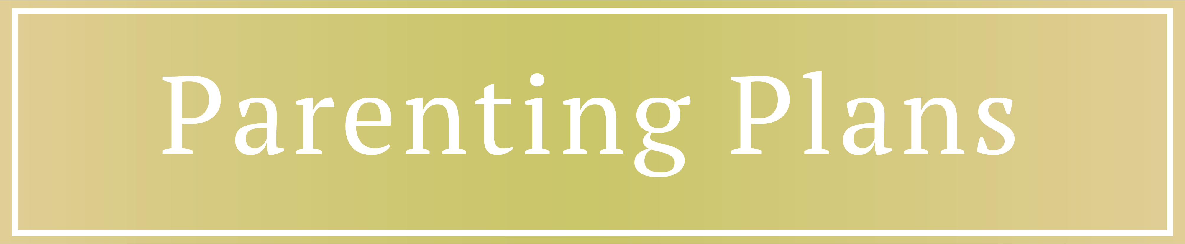 Parenting Plans - Vitrano Law and Mediation